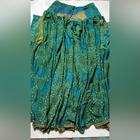 Kantha Bae | Skirts | Kantha Bae Bohemian Maxi Skirt With Smocked Waist ...